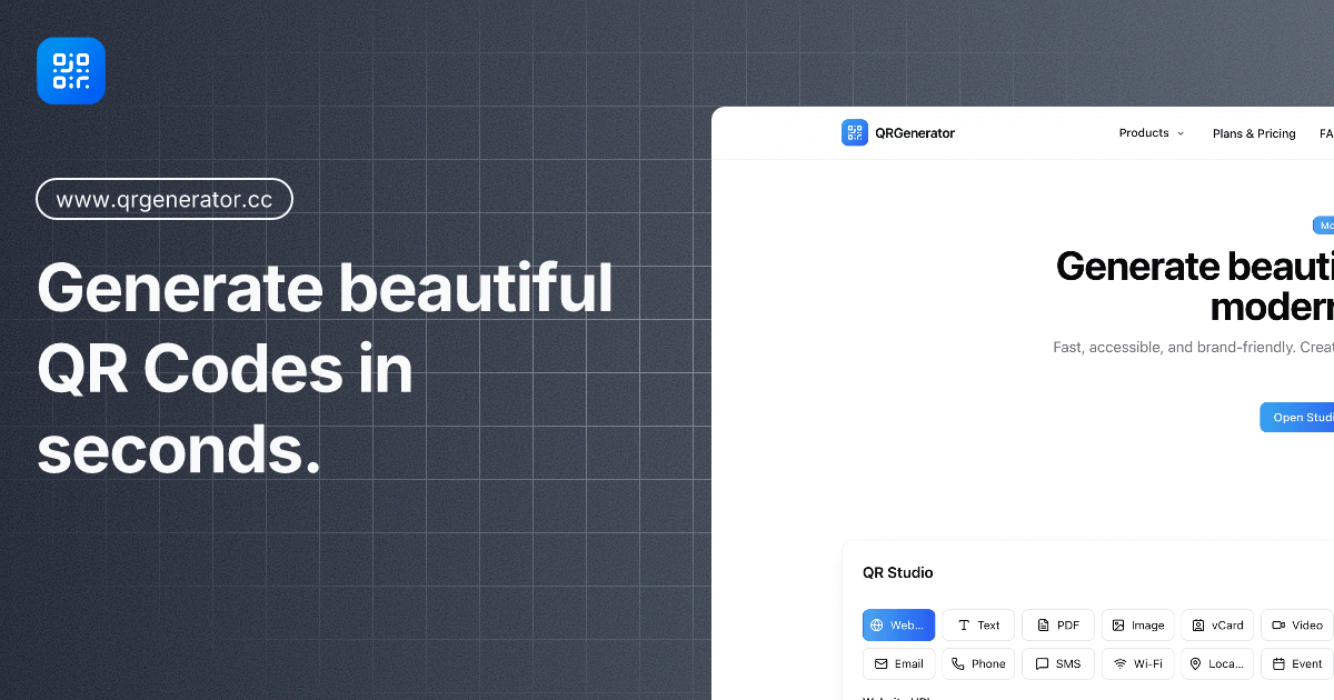 QR Code Generator | Create QR Codes Online for Free